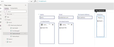 How To Have Multiple Attachments In One Form Using Powerapps