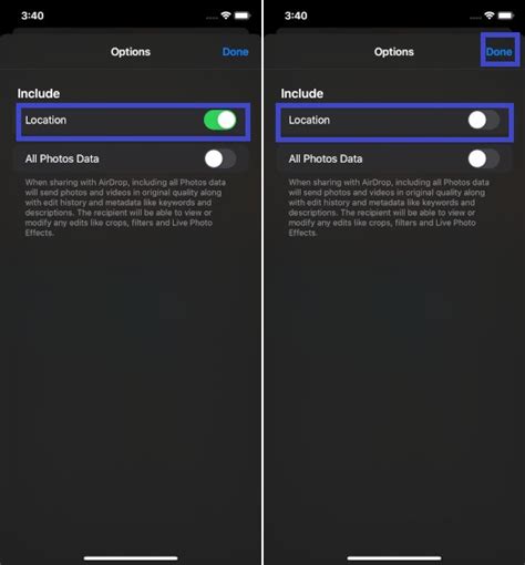 How To Remove Location Data Of Photos And Videos In Ios 13 Beebom