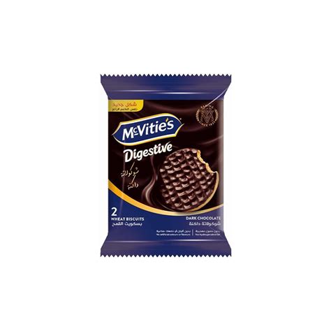 Mcvities Digestive Dark Chocolate Biscuits 28g Biscuits And Wafers