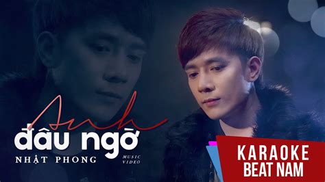 Karaoke Anh U Ng Nh T Phong Beat Chu N Youtube