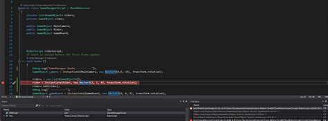 Object Reference Not Set To An Instance Of An Object Unity Engine