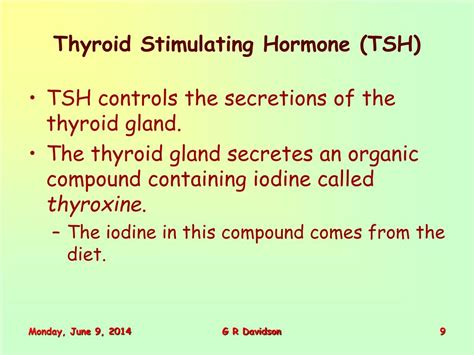 New Guideline For Tsh Thyroid Stimulating Hormone
