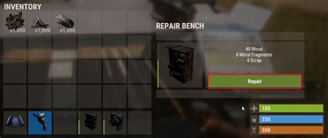 How To Repair Workbench In Rust