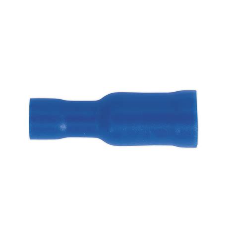 Female Socket Terminal Ø5mm Blue Pack Of 100 Huttie