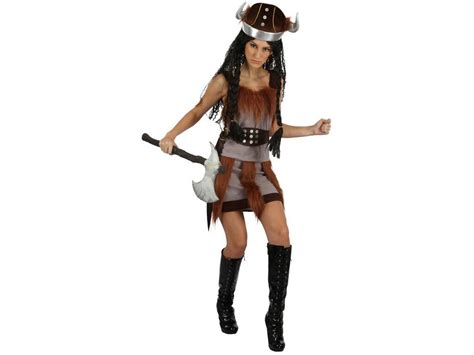 Traje Vikinga Mulher Tamanho M Juguetilandia