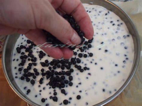 Nepečená čučoriedková Torta Recept Varechask