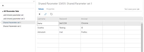 C Is There A Way To Use Azure Devops Test Plan Parameters For Each