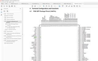 Faq Tms Lc How To Use Different Peripherals Pins Like Lin