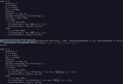 First Proof Cryptoverif Tutorial