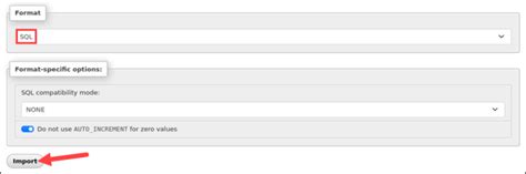 How To Import And Export A MySQL Database