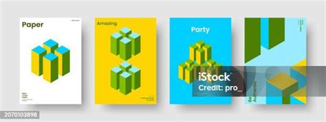 Template Poster Abstrak Desain Flyer Terisolasi Tata Letak Brosur