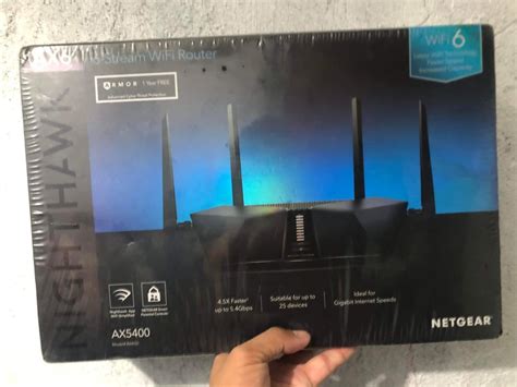 Selling Sealed Netgear Nighthawk Ax5400 Router Wifi 6 R Thevisoria