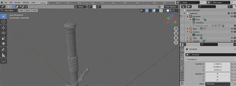 Armature Only Visible In Edit Mode Blender 293 Rblenderhelp