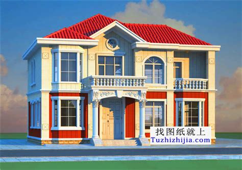 最好看的农村二层楼房 看自建二层小别墅 农村自建二层房 第2页 大山谷图库