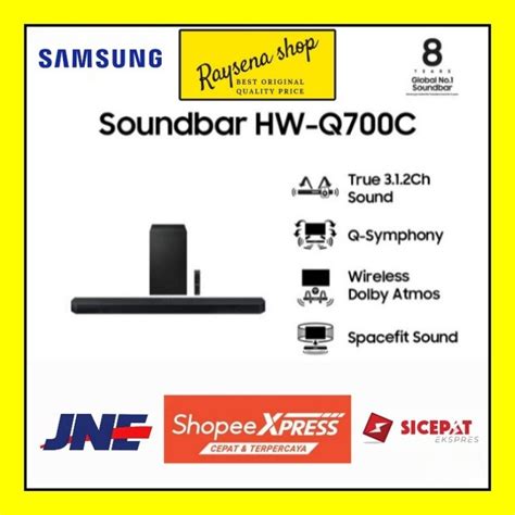 Jual Samsung Hw Q700c Q700c Hw Q700c Wireless Atmos Soundbar Hw