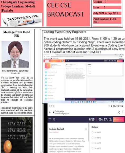 Computer Science And Engineering Department Cec