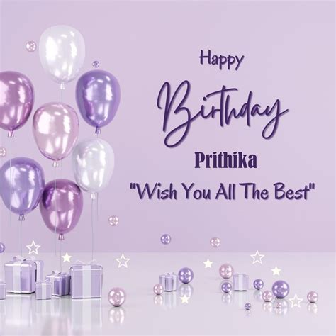 100 Hd Happy Birthday Prithika Cake Images And Shayari