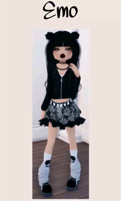 Emo Outfit Dress To Impress In 2024 Gaming Clothes Dress To Impress