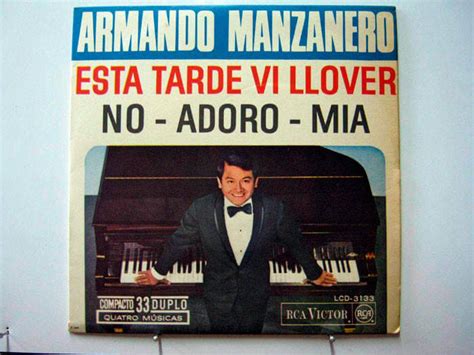 ESTA TARDE VI LLOVER DE MANZANERO FUE ELEGIDA LA MEJOR CANCION