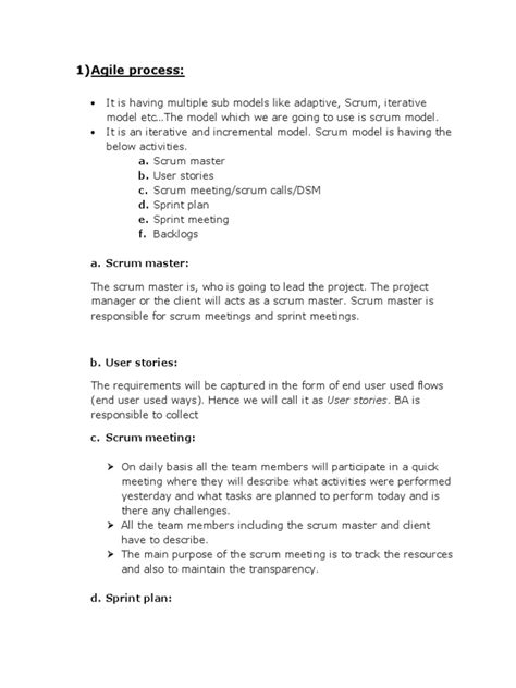 agile process pdf scrum software development computing