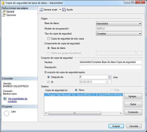 Restaurar Una Base De Datos Sql Server Preguntas Frecuentes Faq
