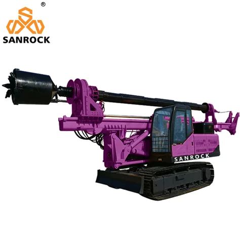 Auger Borehole Rotary Drill Rig Construction Equipment Hydraulic Rotary