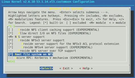 Centos 5 Build A Custom Xen Kernel With Nfs Root Filesystem Config