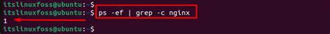 what does “ps ef grep processname” command mean in linux its