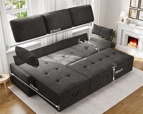 Pull Out Sofa Bed Modern Tufb0c14lz4cb