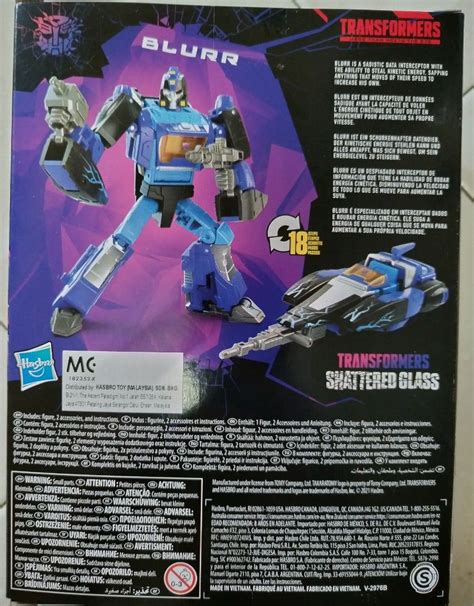 Transformers Shattered Glass Blurr Hobbies And Toys Toys And Games On