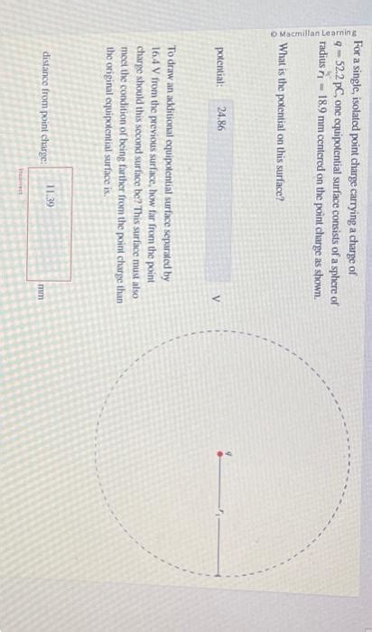 Solved For A Single Isolated Point Charge Carrying A Charge
