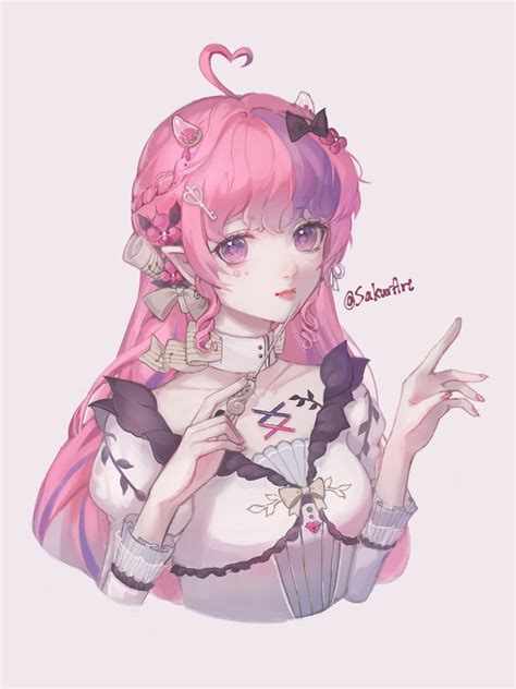 Ironmouse Vshojo Drawn By Ukaria Danbooru