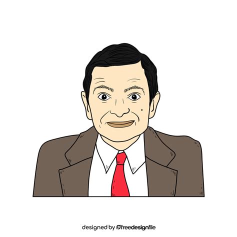 Mr Bean Rowan Atkinson Drawing Clipart Free Download