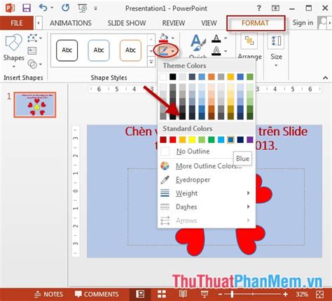 Insert And Draw Shapes On Slide In PowerPoint