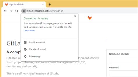 How To Secure GitLab Server With Let S Encrypt SSL TecAdmin
