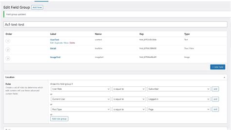 Hidingrestricting Acf Field From Posts Acf Support