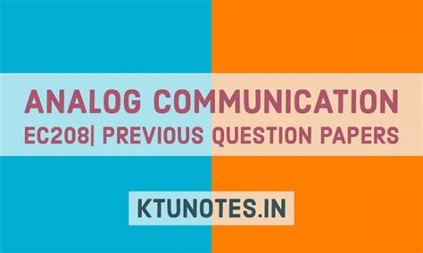 Ktu Question Papers Archives Ktu Notes