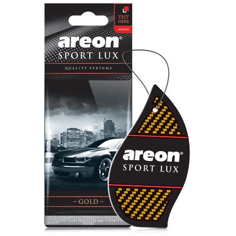 Mirisna jelkica Areon Sport Lux - Gold - Lav Auto