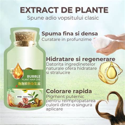 Pachet 10 Sampoane Colorante Cu Extract Plante Pandera