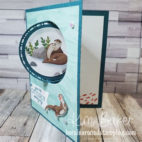 Otterly Adorable Swing Fun Fold Card With Video Tutorial Horsin