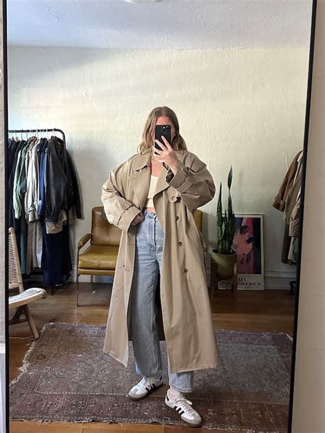 Beige Trench Coat Gem