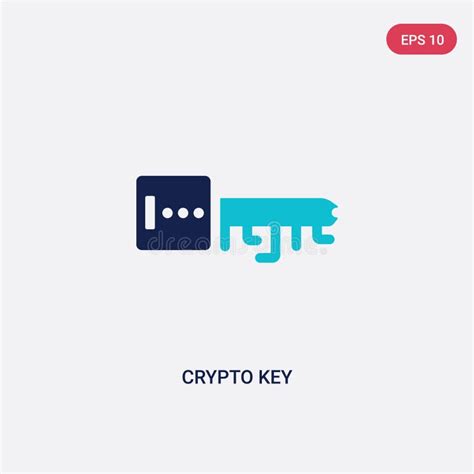 Crypto Keys Neon Icon Stock Vector Illustration Of Infographic 117112182
