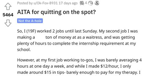 She Quit Her Job On The Spot Was She Wrong