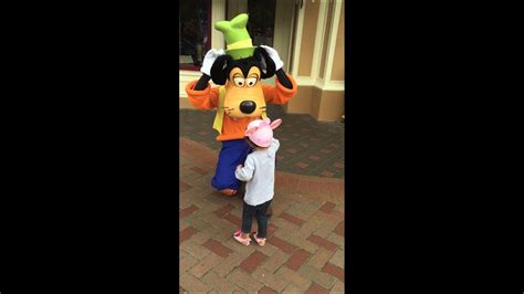 Natalias First Time Meeting Goofy YouTube