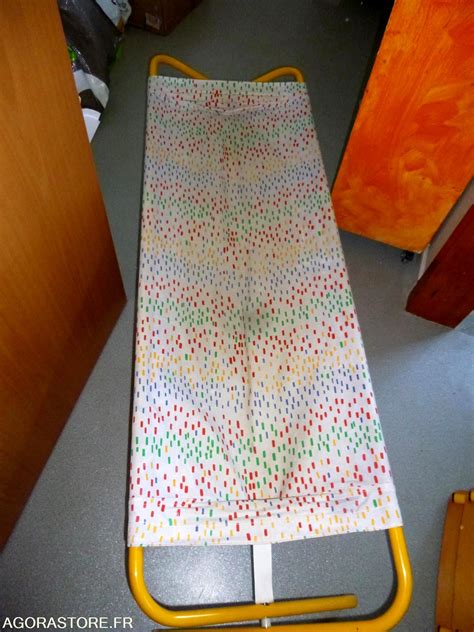 1 Lot De 2 LITS PLIANTS Enfants Autres Mobiliers D Occasion Aux