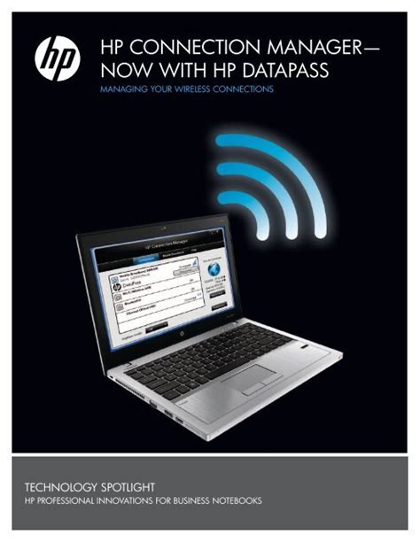 Hp Connection Manager Guidepinoy