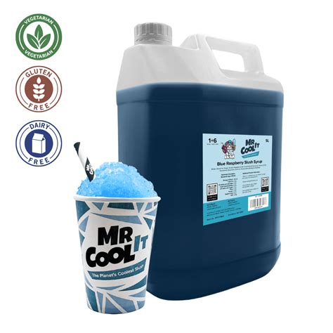 Blue Raspberry Slush Syrup Blue Slush Mix Buy Now