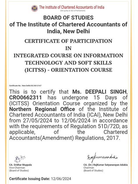 Deepali Singh On Linkedin Certified
