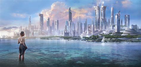 ArtStation New Horizons Stefan Morrell Futuristic City Fantasy
