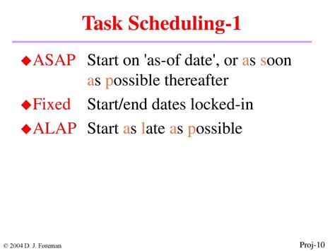 project management © 2004 d j foreman ppt download